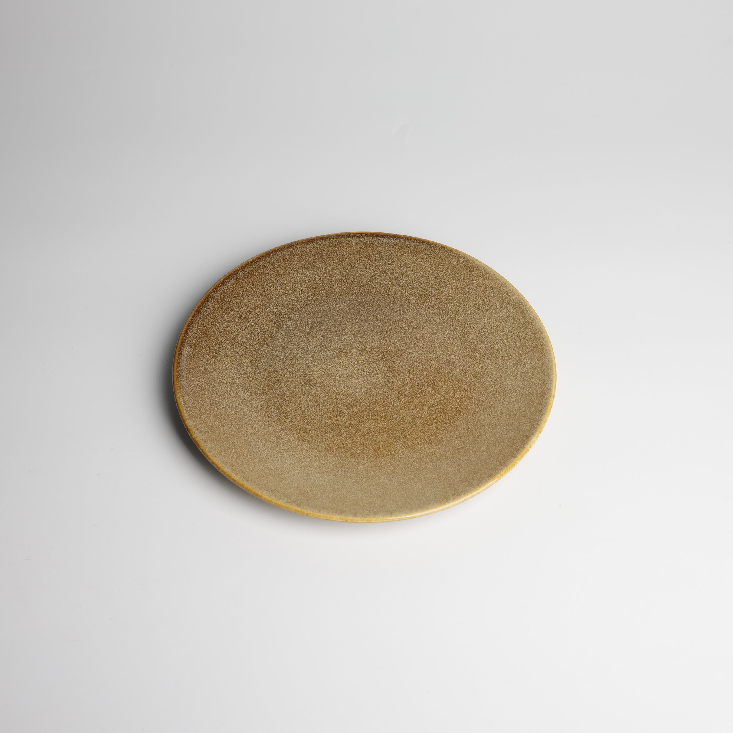 Assiette Marron Terra - Loc'ambiances