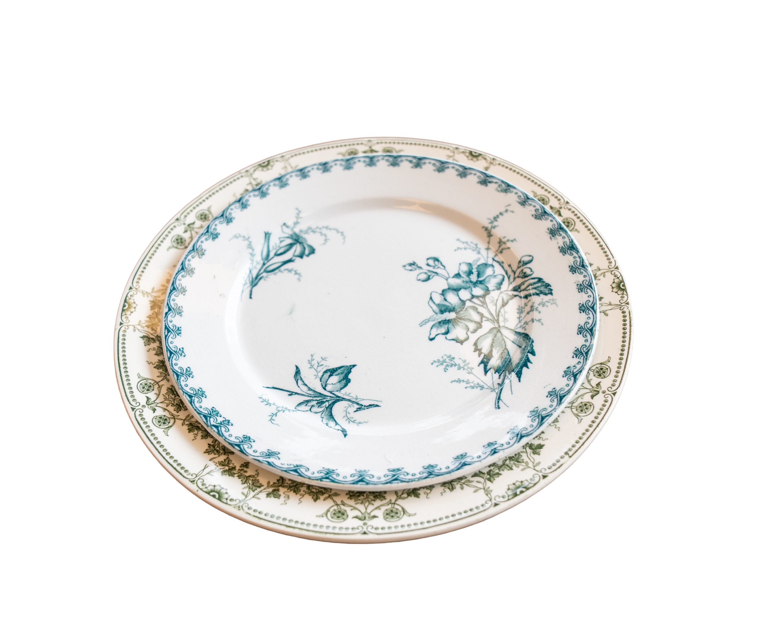 Assiette vert - Loc'ambiances